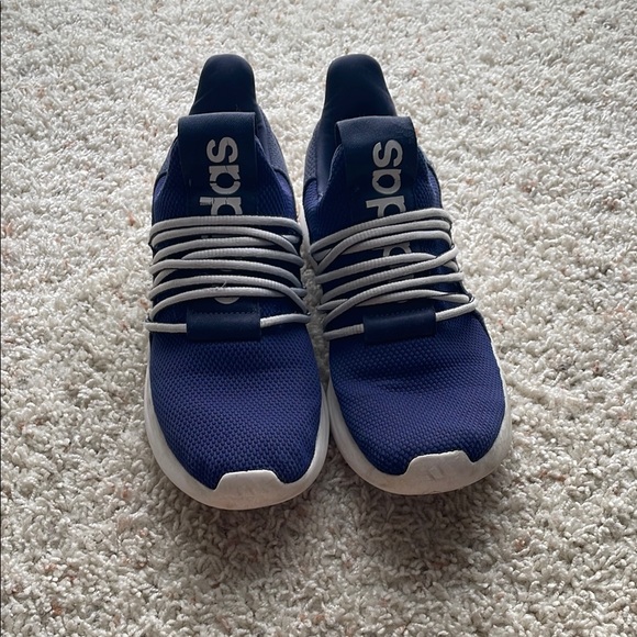 adidas | Shoes | Adidas Deep Blue Athletic Shoes | Poshmark